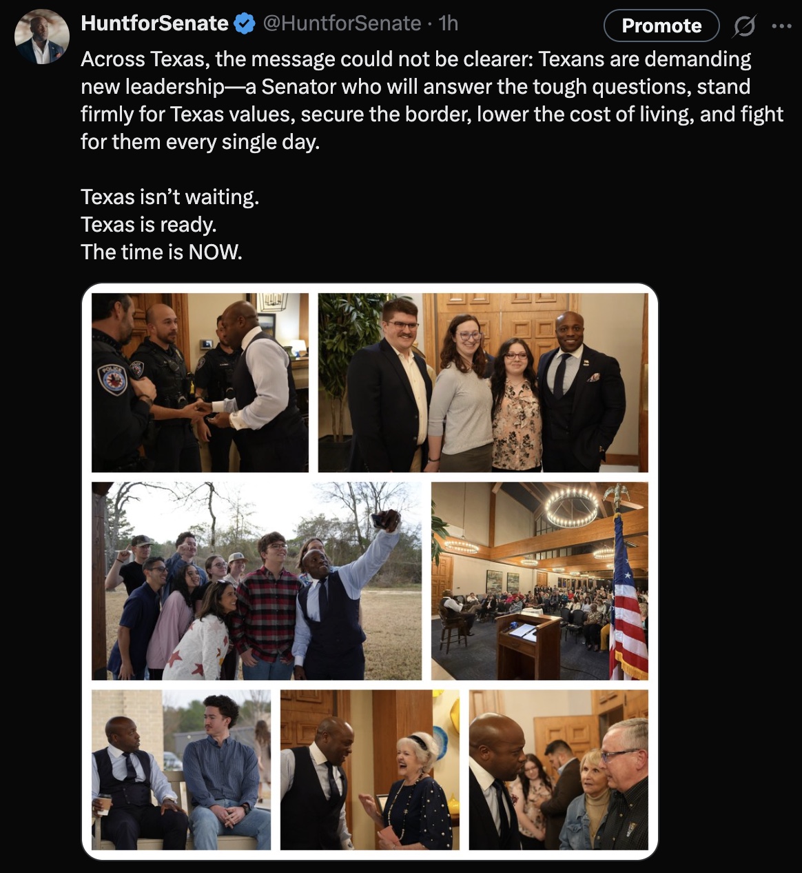 Wesley Hunt in Tyler, Texas, on the Campaign Trail for U.S. Senate ...